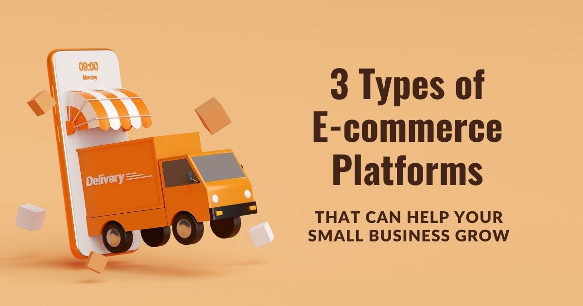 3 Types of E-commerce Platforms For Small Business Growth