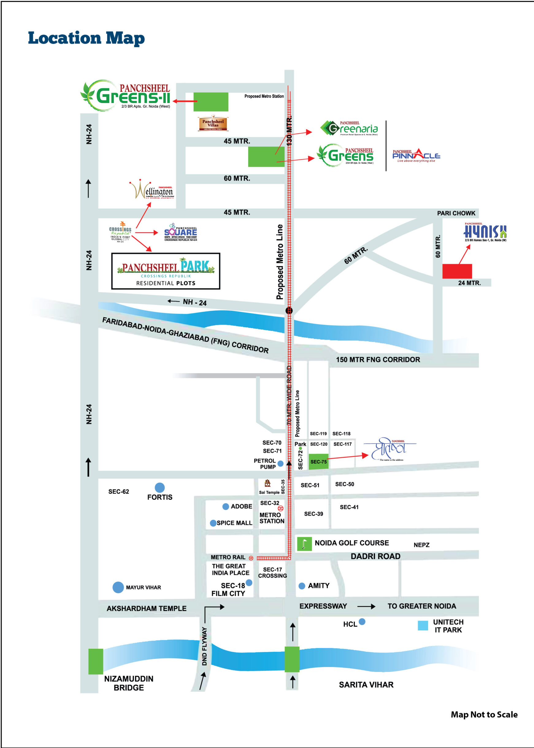 Panchsheel Park- Luxury Residential Plots in Crossings Republik, Ghaziabad