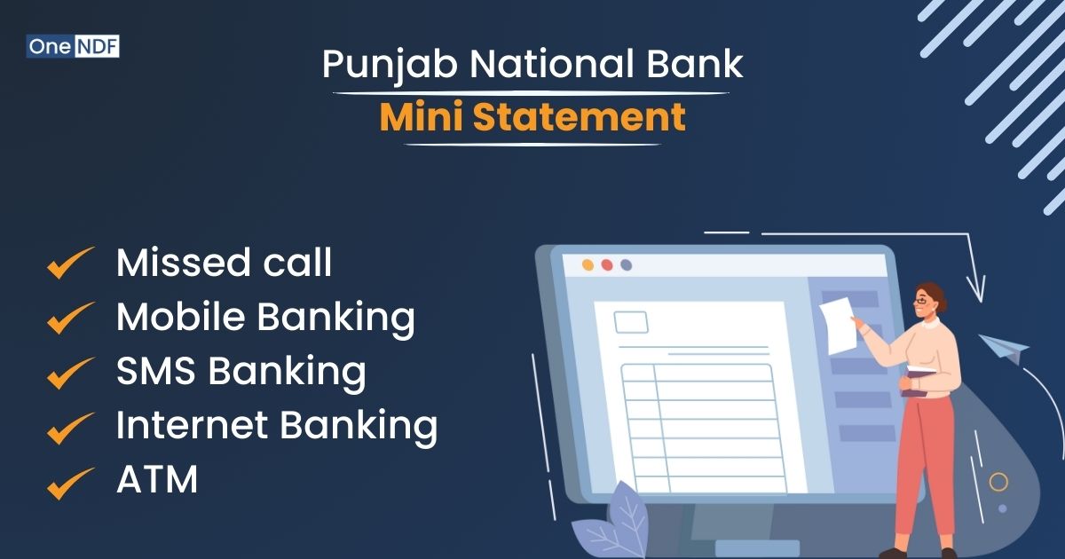 (PNB) Punjab National Bank Mini Statement by Missed Call & More